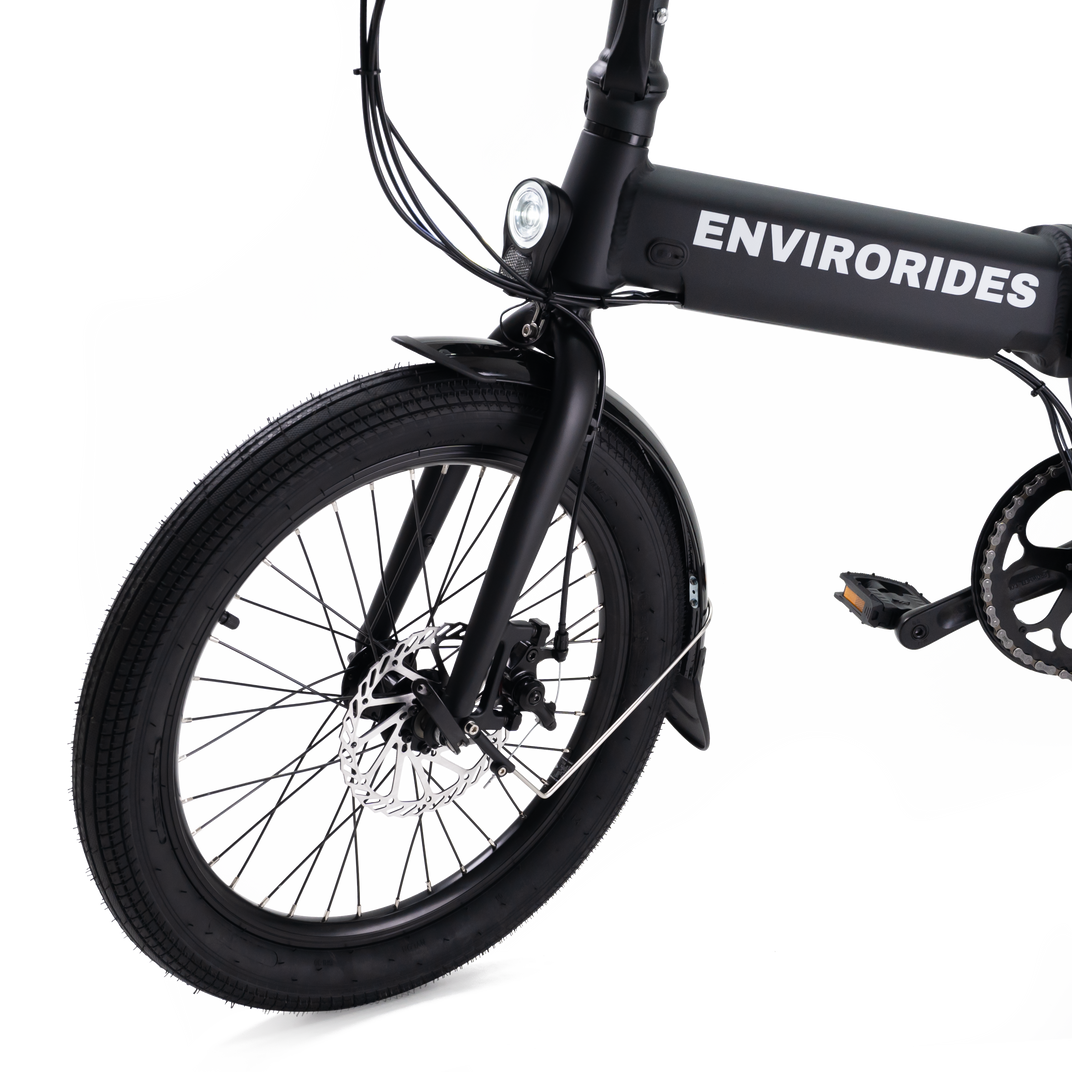 Ezi Stow Pro Folding Electric Bike | Compact, Long Range 55 Miles | 36V ...